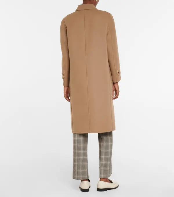 Gucci Double-faced Wool And Silk Coat - Multicoloured