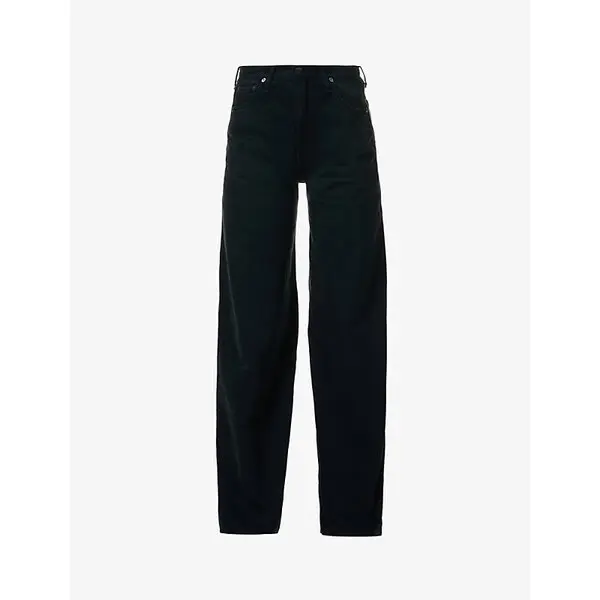 Rag & Bone Sofie Wide-fit Branded-hardware Jeans
