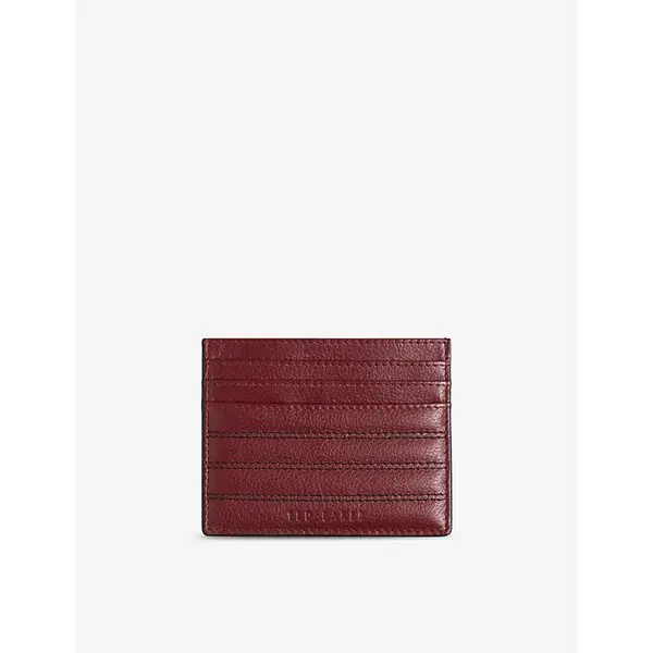 Ted Baker London Logo-debossed Leather Card Holder