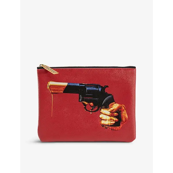 SELETTI Toiletpaper Revolver Cosmetics Bag - One-color