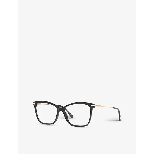 TOM FORD Rectangular Acetate Eyeglasses