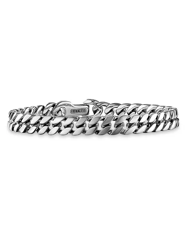 David Yurman Curb Chain Bracelet - Silver