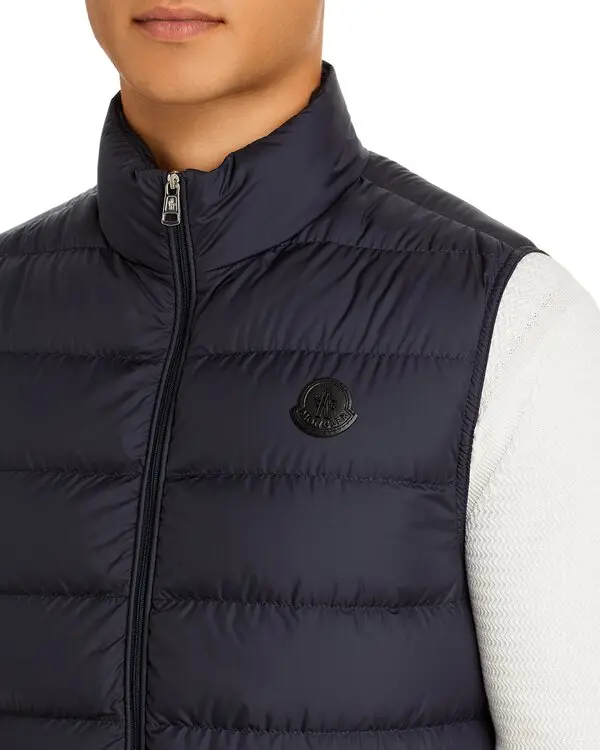Moncler Treompan Puffer Vest - Navy