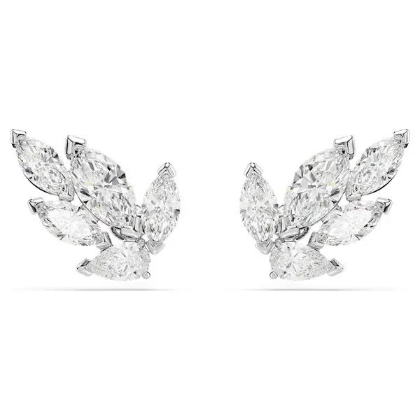 SWAROVSKI Louison Stud Earrings - White
