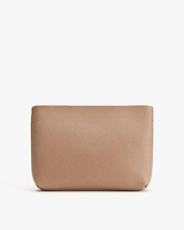Cuyana Mini Zipper Pouch - Cappuccino