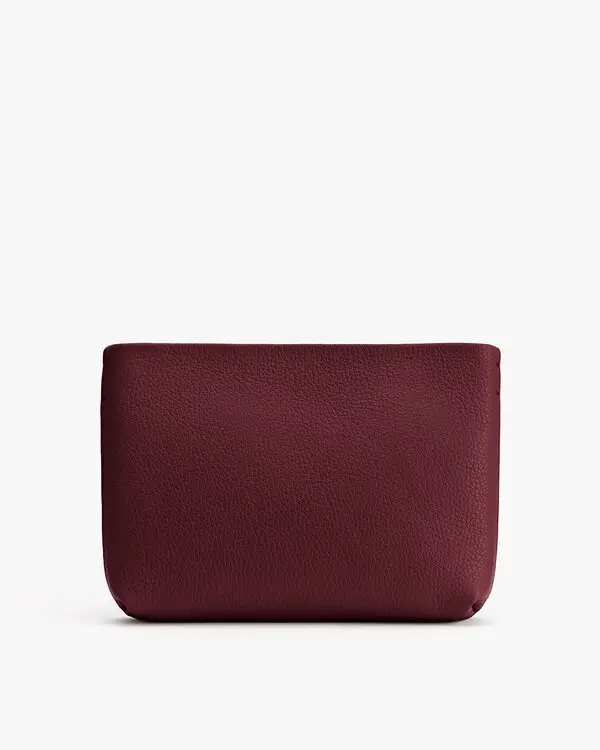 Cuyana Mini Zipper Pouch - Cherry