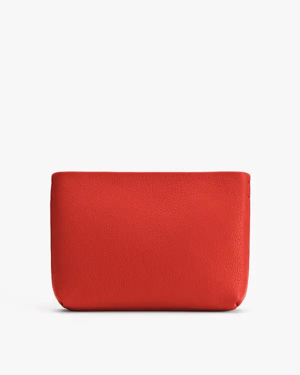 Cuyana Mini Zipper Pouch - Chili