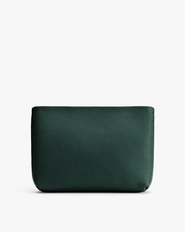 Cuyana Mini Zipper Pouch - Forest