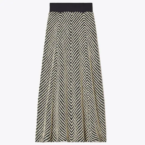 Tory Burch Chevron Stripe Skirt