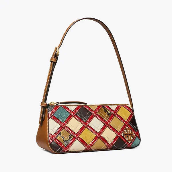 Tory Burch Mcgraw Patchwork Wedge - Multi-color