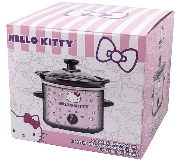 UNCANNY BRANDS Hello Kitty 2 Quart Slow Cooker