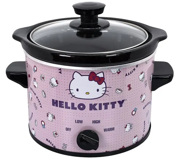 UNCANNY BRANDS Hello Kitty 2 Quart Slow Cooker