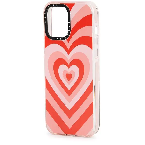 Casetify 70s Pink Heart Iphone 13 Pro Max Case In Red - 38% Off