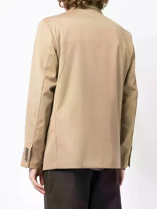 RITO STRUCTURE Double-breasted Fitted Blazer - Neutrals