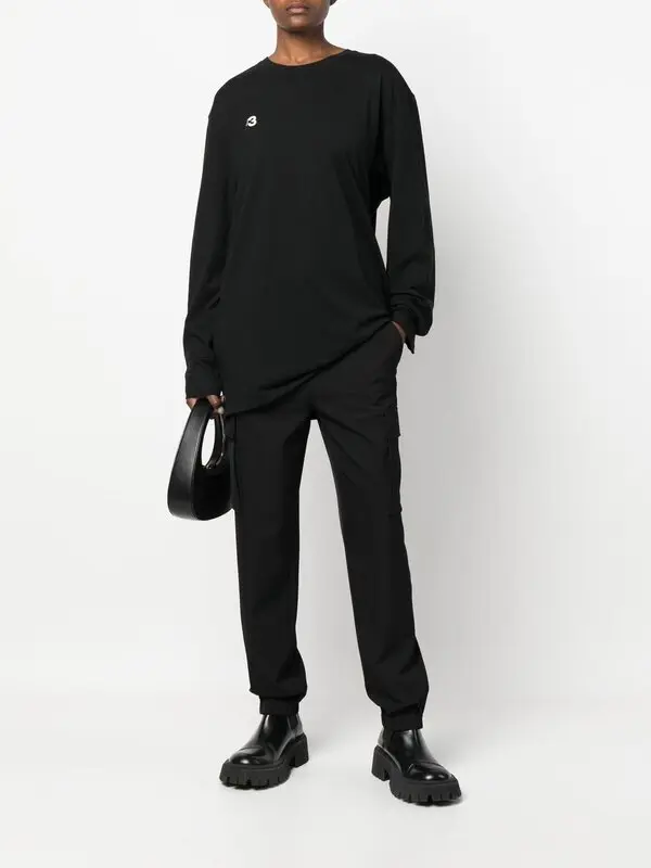 Y3 Logo-print Long-sleeve T-shirt