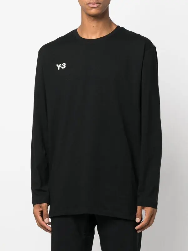 Y3 Logo-print Long-sleeve T-shirt