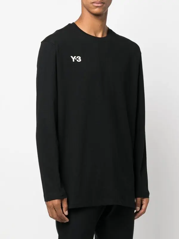 Y3 Logo-print Long-sleeve T-shirt