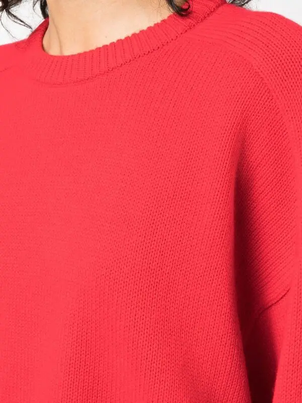 Loulou De Saison Bruzzi Wool-cashmere Jumper - Red