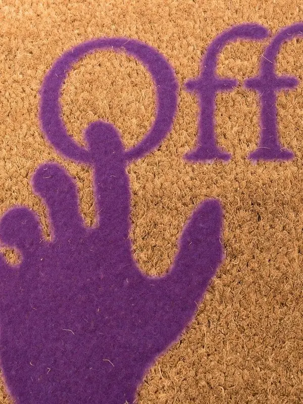 Off-White Hands Off-logo Doormat