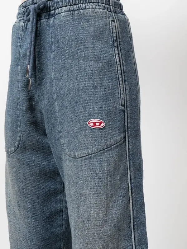 DIESEL® D-martians Track Denim Joggjeans