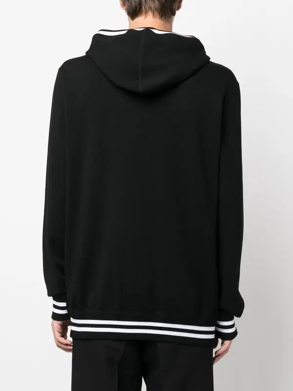 Dolce & Gabbana Logo-print Detail Drawstring Hoodie