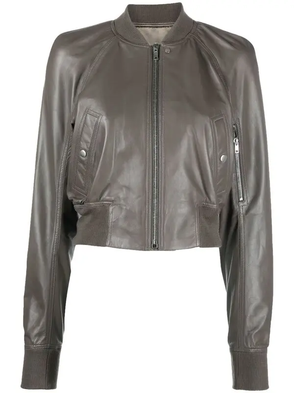Rick Owens Cropped Flight Jacket