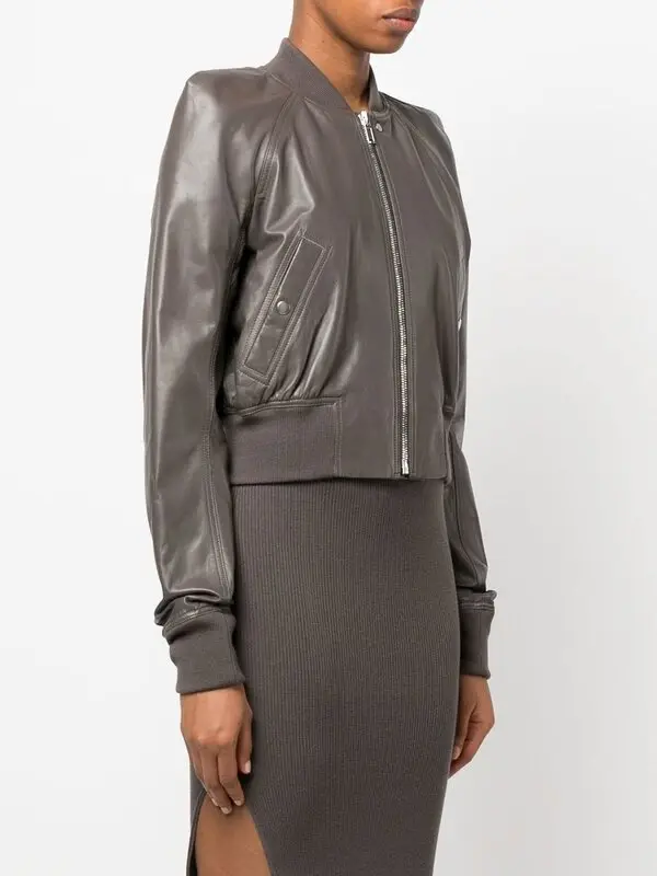Rick Owens Cropped Flight Jacket
