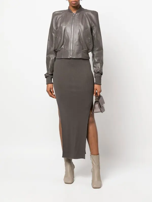 Rick Owens Cropped Flight Jacket