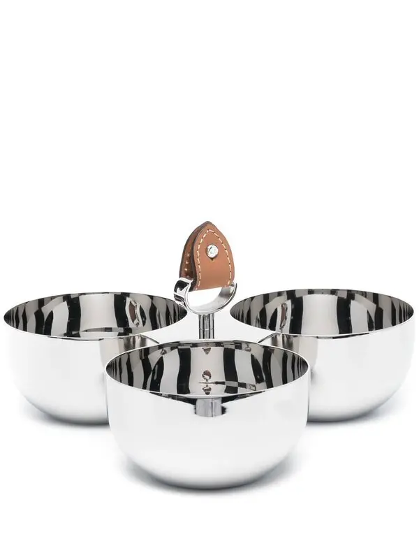 Ralph Lauren Wyatt Triple But Bowls - Silver