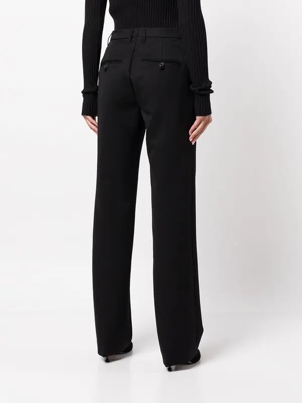 ANINE BING Straight Leg Trousers