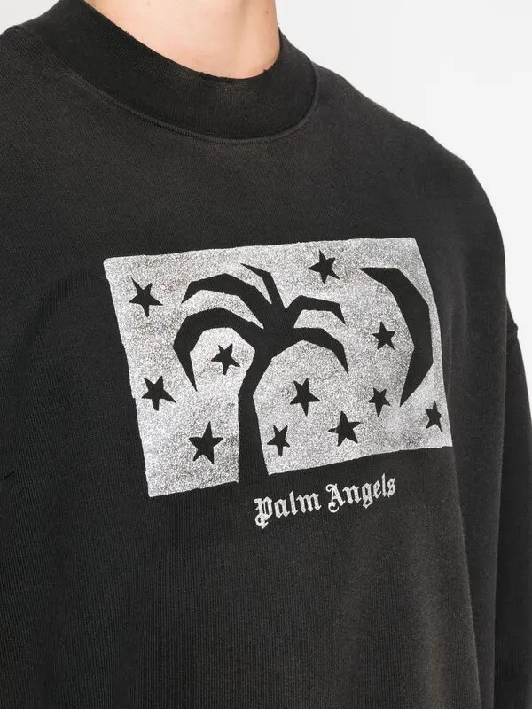 Palm Angels Logo-print Sweatshirt