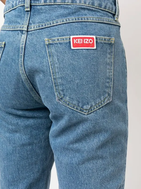 Kenzo Mid-rise Straight-leg Jeans