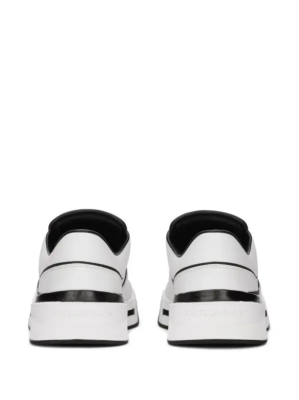 Dolce & Gabbana Roma Leather Sneakers - White