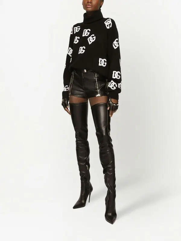 Dolce & Gabbana Virgin Wool Sweater - Black