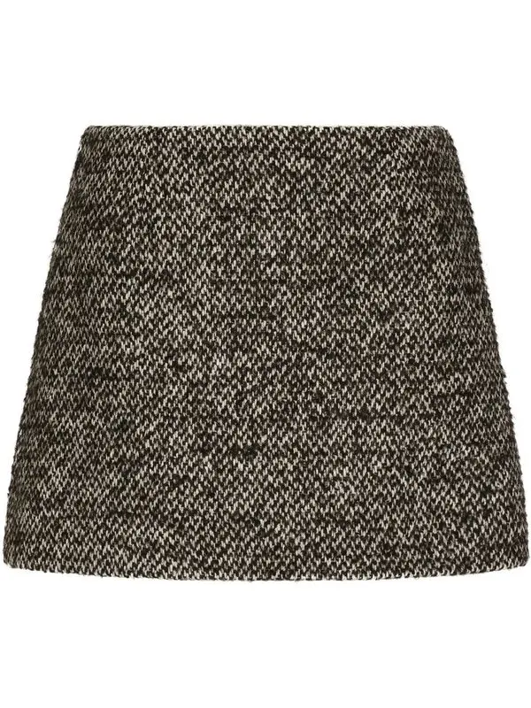 Dolce & Gabbana Tweed Miniskirt