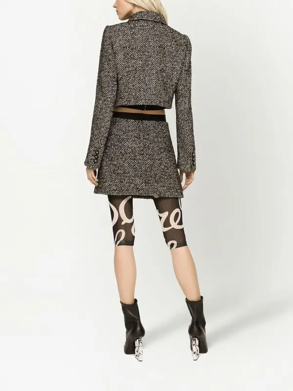 Dolce & Gabbana Tweed Miniskirt