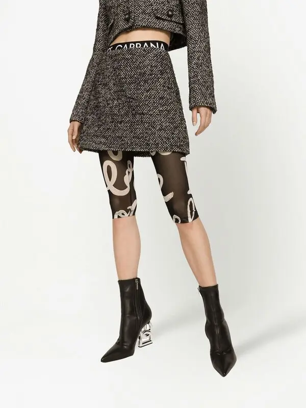 Dolce & Gabbana Tweed Miniskirt