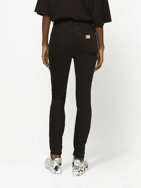 Dolce & Gabbana Audrey Studded Skinny Jeans