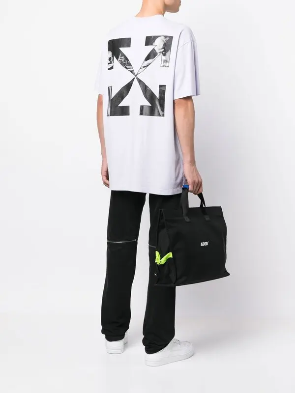 Off-White Caravaggio Arrow Short-sleeve T-shirt - Purple