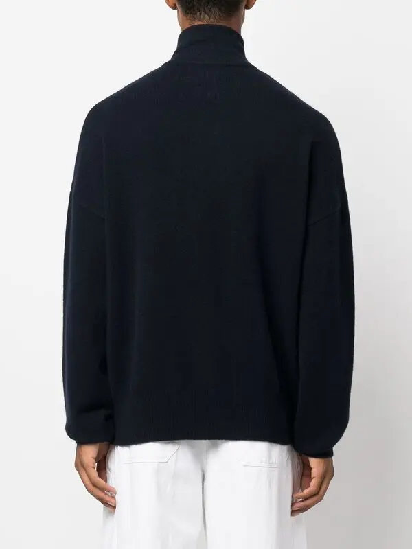Extreme Cashmere High-neck Zipped Jumper