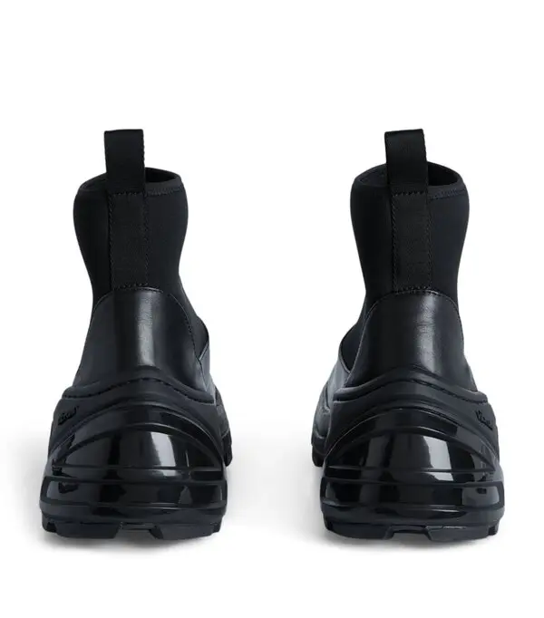  1017 Alyx 9sm Leather Chelsea Boots With Removable Sole