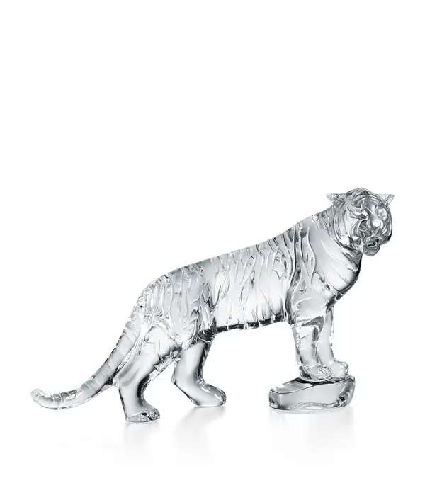 THE MARTHA, BY BACCARAT Tigre Roaring Bengal Tiger Decoration
