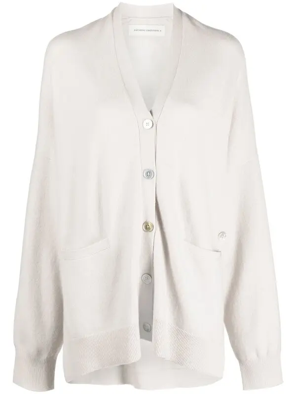 Extreme Cashmere Button-up Knitted Cardigan
