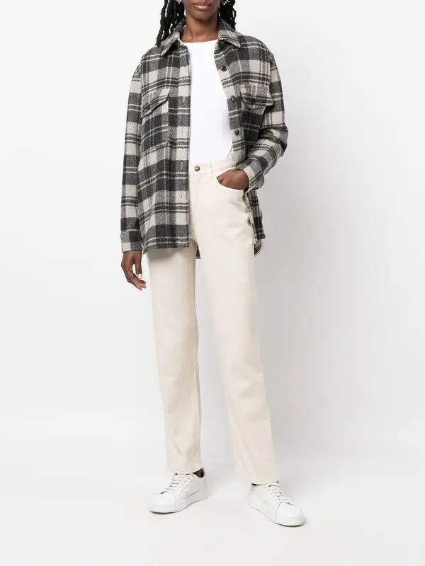 A.p.c. Straight-leg High-waisted Trousers