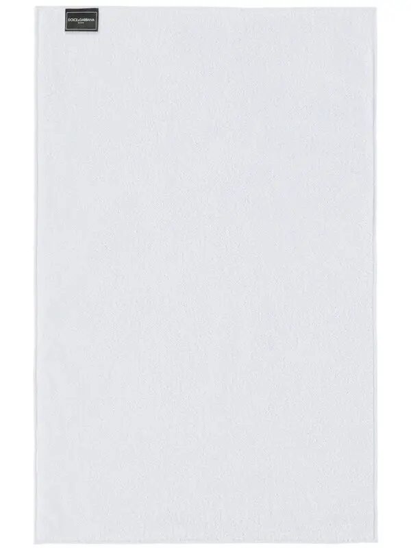 Dolce & Gabbana Graphic-Print Terry Bath Mat - White | Editorialist
