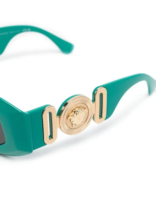 Versace Medusa Head Oval-frame Sunglasses