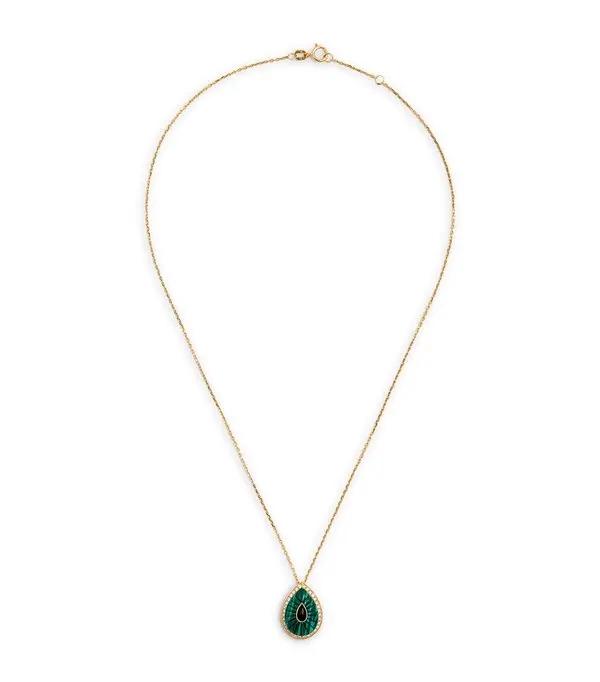 L'ATELIER NAWBAR Bond Street Pendant Necklace - Green