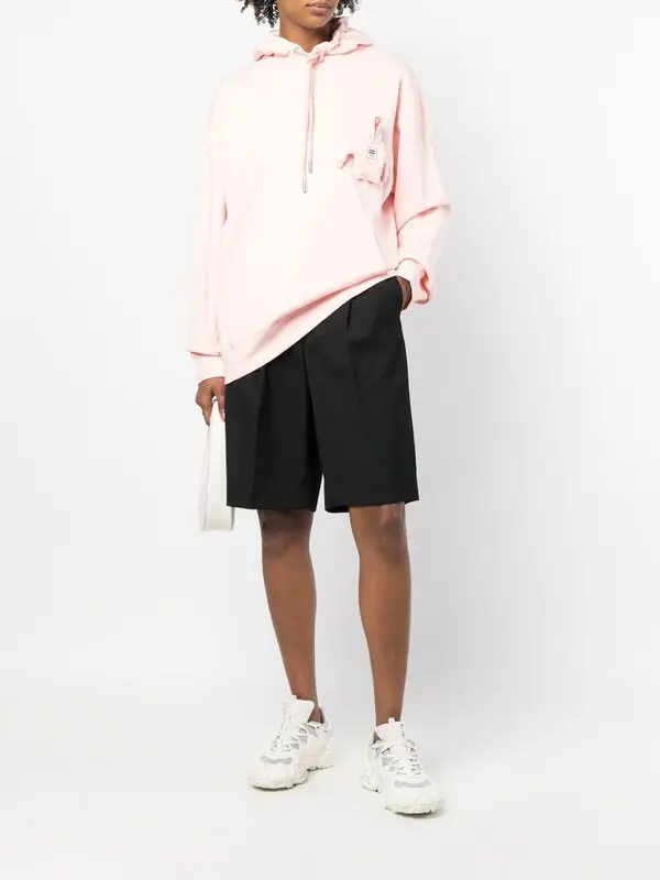 Opening Ceremony Box-logo Rib-trimmed Hoodie