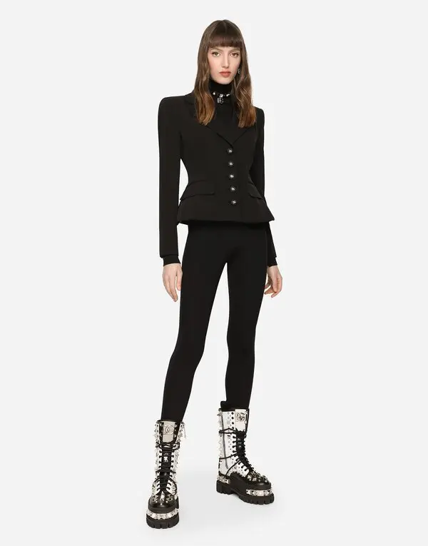 Dolce & Gabbana Technical Gabardine Jacket - Black