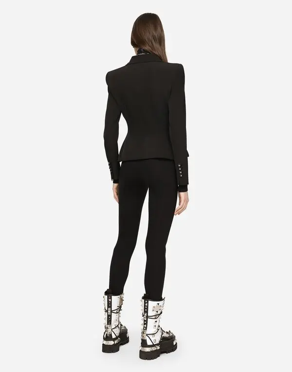 Dolce & Gabbana Technical Gabardine Jacket - Black